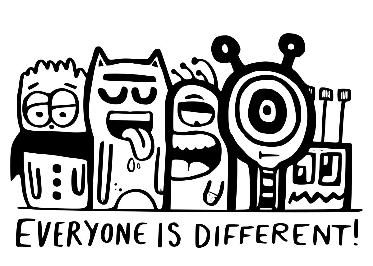 Everyone is Different – The Doodle Boy