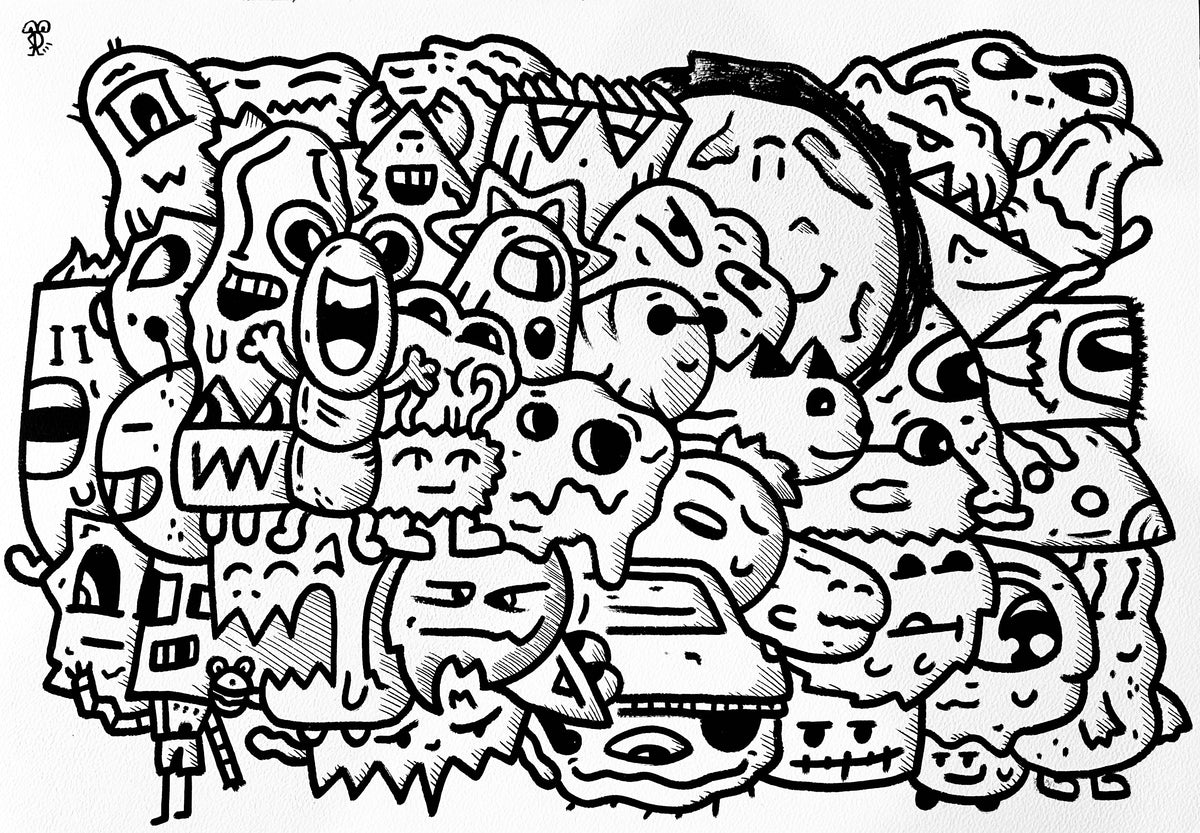 ORIGINAL ARTWORK – The Doodle Boy